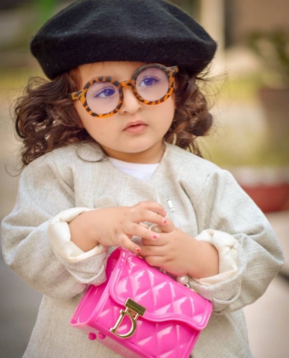 LEOPARD CLEAR GLASSES – Little & Loom